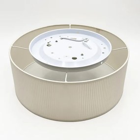 Stropní svítidlo SIRJA PLISADO 2xE27/15W/230V pr. 35 cm krémová