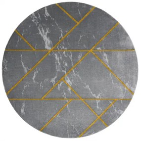 koberec kulatý EMERALD výhradní 1012 glamour, stylový mramor, geo velikost kruh 200 cm | krásné koberce cz