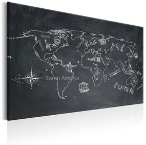 Obraz - World Map: Travel broadens the Mind