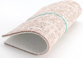 Betap, Metrážový koberec Novelle 69, na míru, šíře 3m,4m, béžová, twinback (filc+juta), chodba / předsíň