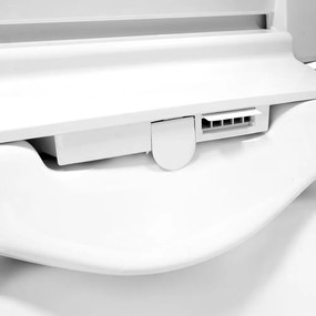 Mereo, Mereo WC s integrovaným elektronickým bidetem, RIMLESS, 592x380x430 cm, keramické, vč. sedátka, MER-VSD110S2