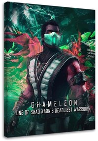 Gario Obraz na plátně Hra Mortal Kombat Postava chameleona - SyanArt Rozměry: 40 x 60 cm