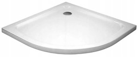 BPS-koupelny Čtvrtkruhová akrylátová sprchová vanička HYD-RSV-ST01A 90x90 bílá