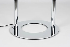 LED stmívatelná stojací lampa ve stříbrné barvě (výška 135 cm) Arch – Zuiver