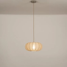 Závěsné textilní svítidlo do ložnice Yapan Style Dark Taupe 26