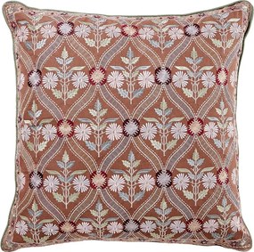 BOHEMIAN Polštář orientální vzor 50 x 50 cm - hnědá