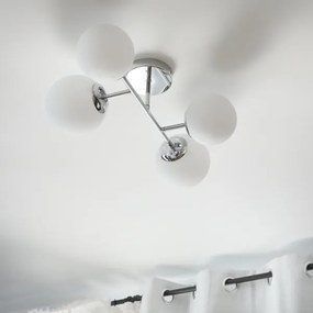 Brilagi - Přisazený lustr MALONY 4xE14/20W/230V lesklý chrom