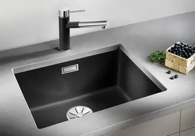 Blanco - Dřezová baterie s výsuvnou koncovkou, antracit/chrom