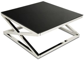 Konferenční stolek Saliba Silver Black