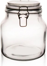 Skleněná dóza s klipovým uzávěrem IRMA 2,4 l