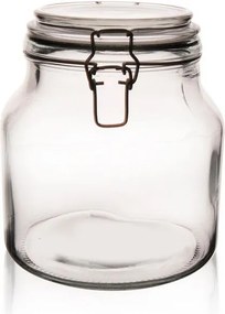 Skleněná dóza s klipovým uzávěrem IRMA 2,4 l