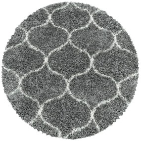 Šedý kulatý koberec ø 80 cm Salsa – Ayyildiz Carpets