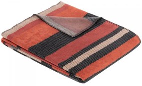Ibena Jacquard Latina deka červená