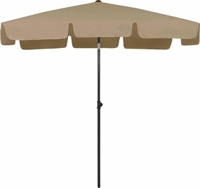 Plážový slunečník taupe 200 x 125 cm 314730
