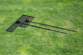 IQ  312334 Garden Nivelační a zapravovací brána 75 cm - černá
