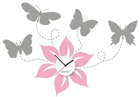 Clocker Nalepovací hodiny Butterflies