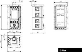 La Nordica Gaia bordeaux