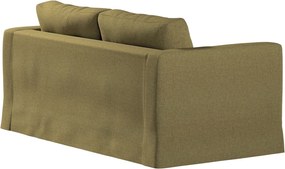 Potah na pohovku IKEA  Karlstad 2-místná , nerozkládací, dlouhý barva zelená látka pletený vzor