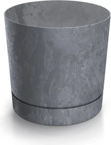 PRO Květináč TUBO P BETON EFFECT 10,8cm marengo