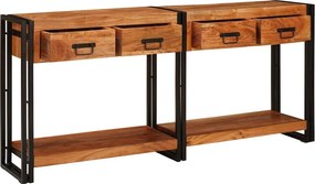 Konzolové stolky 2 ks Hnědá 161 x 33 x 75 cm 3324224