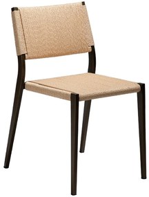 OnaDnes -20% ​​​​​Dan-Form Béžová kovová jídelní židle DAN-FORM Loop