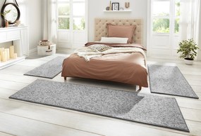 Spálňová sada Wolly 102840 Grey, 3 diely: 67x140 (2x), 67x250 (1x), šedá, spálňa, BT Carpet