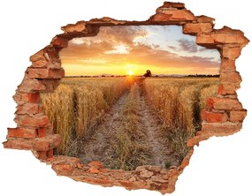 Wallmuralia Nálepka fototapeta 3D výhled Pole pšenice 90x70 cm