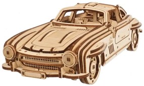Ugears 3D dřevěné mechanické puzzle Auto Winged Sports Coupe