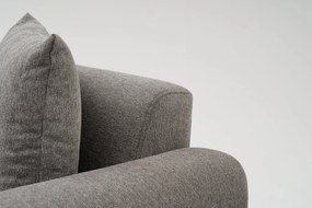Hanah Home Dvoumístná pohovka SIDE světle šedá