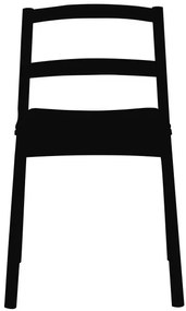 BILLIANI - Dřevěná židle s čalouněným sedákem LOAD 641