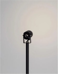 NV 9271433 Venkovní sloupkové svítidlo FEND černý hliník a sklo LED 5W 3000K 100-240V 21st. IP65 - NOVA LUCE