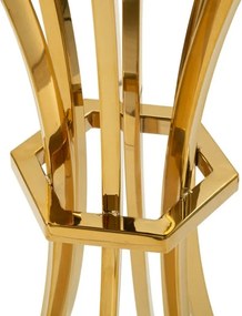 Designový barový stůl Tadanori 60 cm zlatý