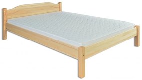 Drewmax Dřevěná postel 200x200 LK106 olše