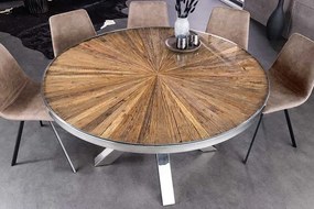 Luxusní jídelní stůl z masivu Barracuda Teak 140cm