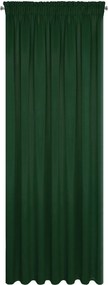 ZATEMŇOVACÍ ZÁVĚS NA PÁSCE ADLEY 135X270 CM TMAVĚZELENÁ