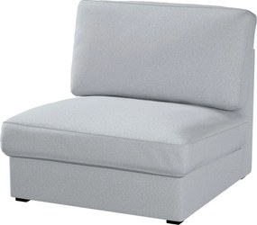 Potah na neskládací křeslo IKEA Kivik barva šedá látka pletený vzor