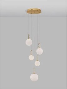 Závěsné LED svítidlo NOVA LUCE HOOK 30,49W 3000K 9695222 stmívatelné Triac