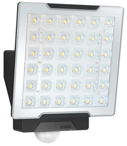 Steinel 009977 venkovní nástěnný reflektor se senzorem XLED PRO Square černý, 24,8W, 4000K