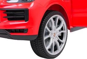 Elektrické autíčko Porsche Cayenne červené