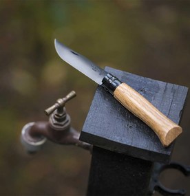 Opinel Black Oak N°08 zavírací nůž 8,5 cm, 002172