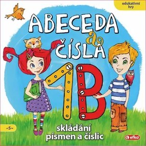 EFKO Hra Abeceda a čísla / Vzdělávací soubor her / Předškoláci / 1+ hr