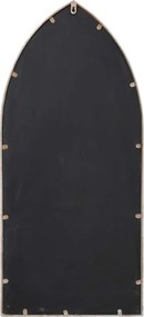 Zrcadlo pískové 100 x 45 cm železo do interiéru 3093519
