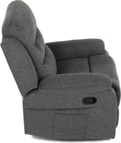 Polohovací křeslo šedé TV-4086 GREY2