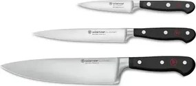 Wüsthof CLASSIC Sada nožů 3 ks / Sada nožů / kuchařský 20 cm / šunkový