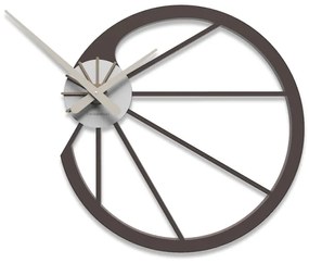 Designové hodiny 10-118 CalleaDesign Snail 45cm (více barevných variant) Barva fialová klasik-73 - RAL4005