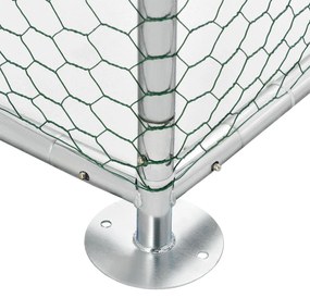 Venkovní klec pro slepice - 3x4x2m