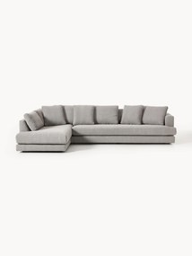 Rohová bouclé XL pohovka Tribeca, 4místná