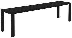 OnaDnes -20% Černá kovová zahradní lavice ZUIVER VONDEL 175 x 45 cm