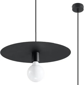 Lustr SOLLUX Flavio E27 1x60W bez zdroje SL.0853 černá