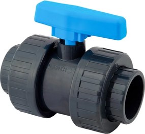 Poolservis Bazénový kulový dvoucestný ventil 90 mm Plimex